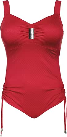 Ulla St. Tropez Women's Underwired Full Figure Swimsuit 9112 : Amazon ...