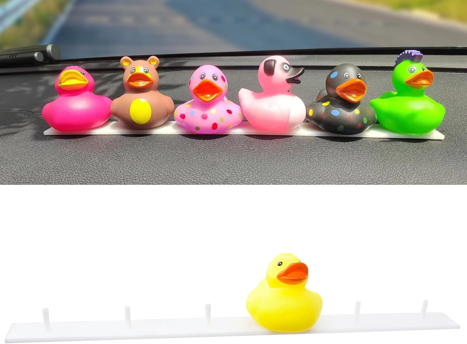 Amazon.com: 1 Duck Holder for Jeep Dashboard with Rubber and Plastic ...
