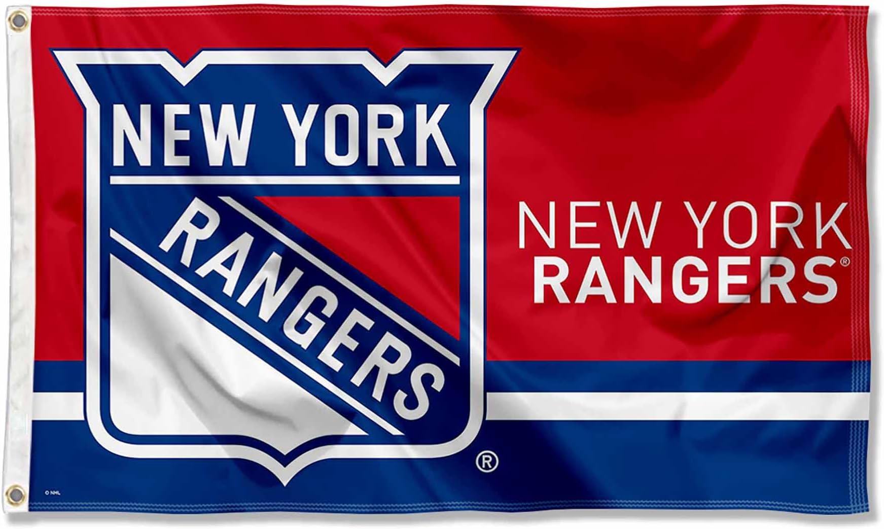 Amazon.com : New York Rangers Flag 3x5 Banner : Sports & Outdoors