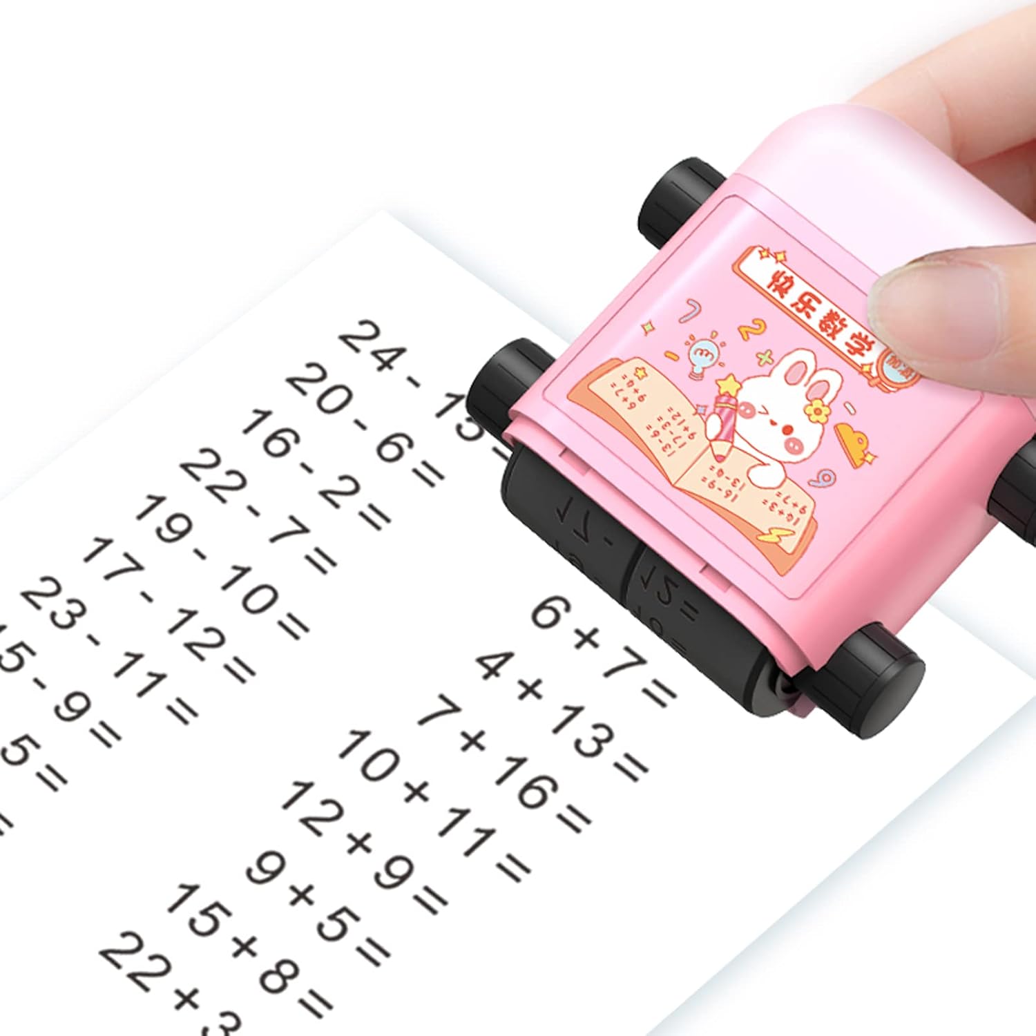 SIDUYG Teaching Stamps for Kids,2 in 1 Math Practice Stamps Within 100 ...