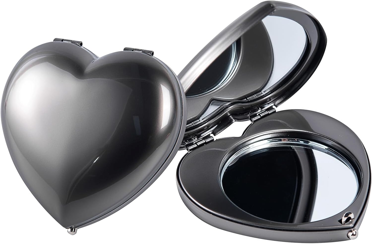 Amazon.com: EYIWEITING Mini Heart Compact Mirror,Compact and Beautiful ...