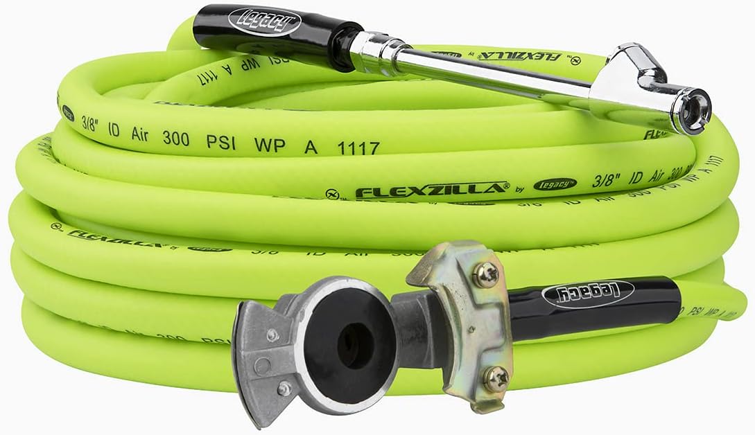 Amazon.com: Dynamic Power 3/8" X 50' Tire Air Hose Inflator Kit with ...