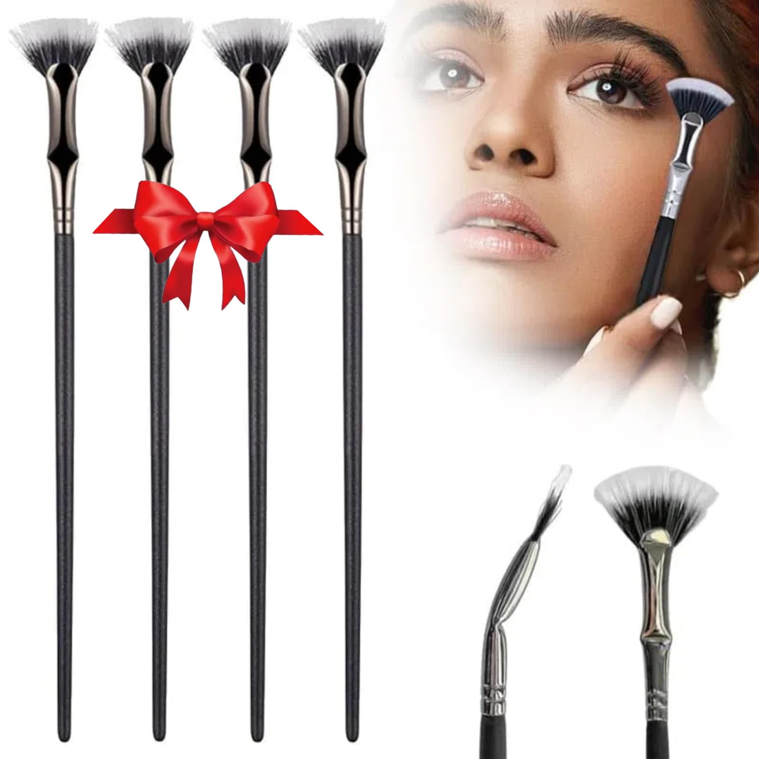 Amazon.com: Folding Angle Scalloped Lash Brush, 2024 Upgraded Eyelash ...