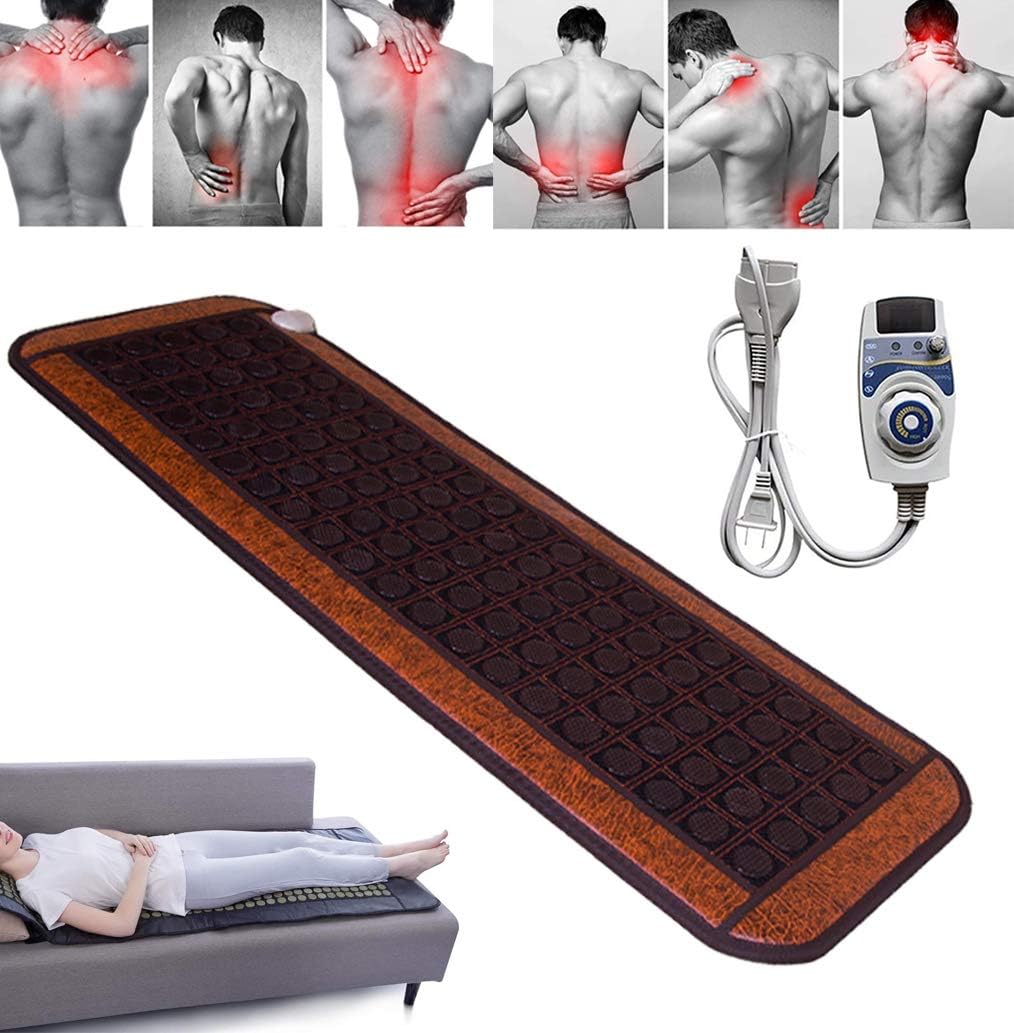 Amazon.com: Heating Pads Heat mat Infrared for Back Pain Natural Jade ...