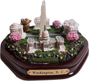 Amazon.com: Washington DC Paperweight - Monuments (6 1/4" Wide ...