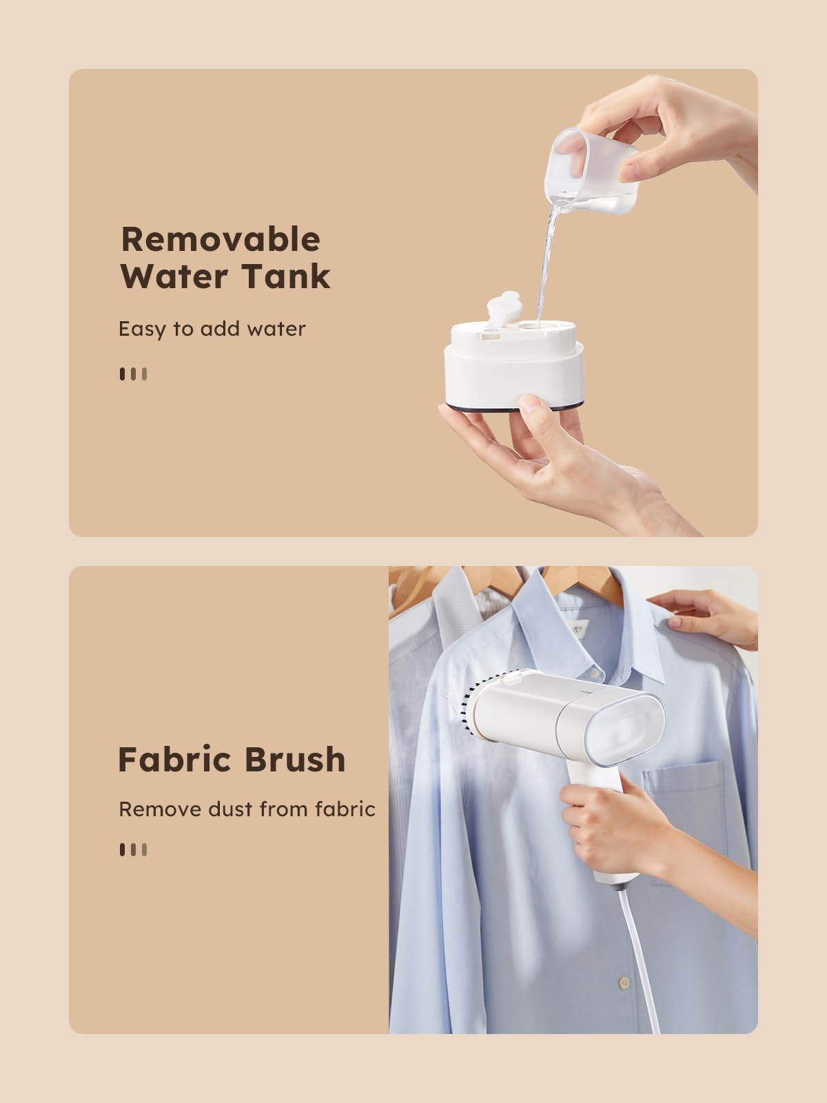Travel Steamer For Clothes Yabano Foldable Travel Clothes Steamer ...