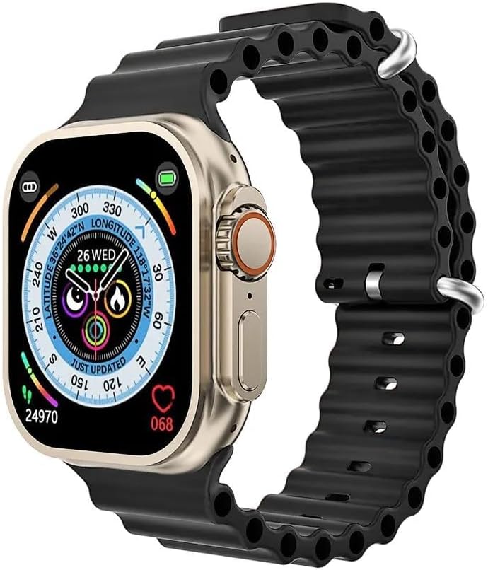 Premium pro S8 Ultra 4G SIM Android Smart Watch Honeycomb Edition, 1.99 ...