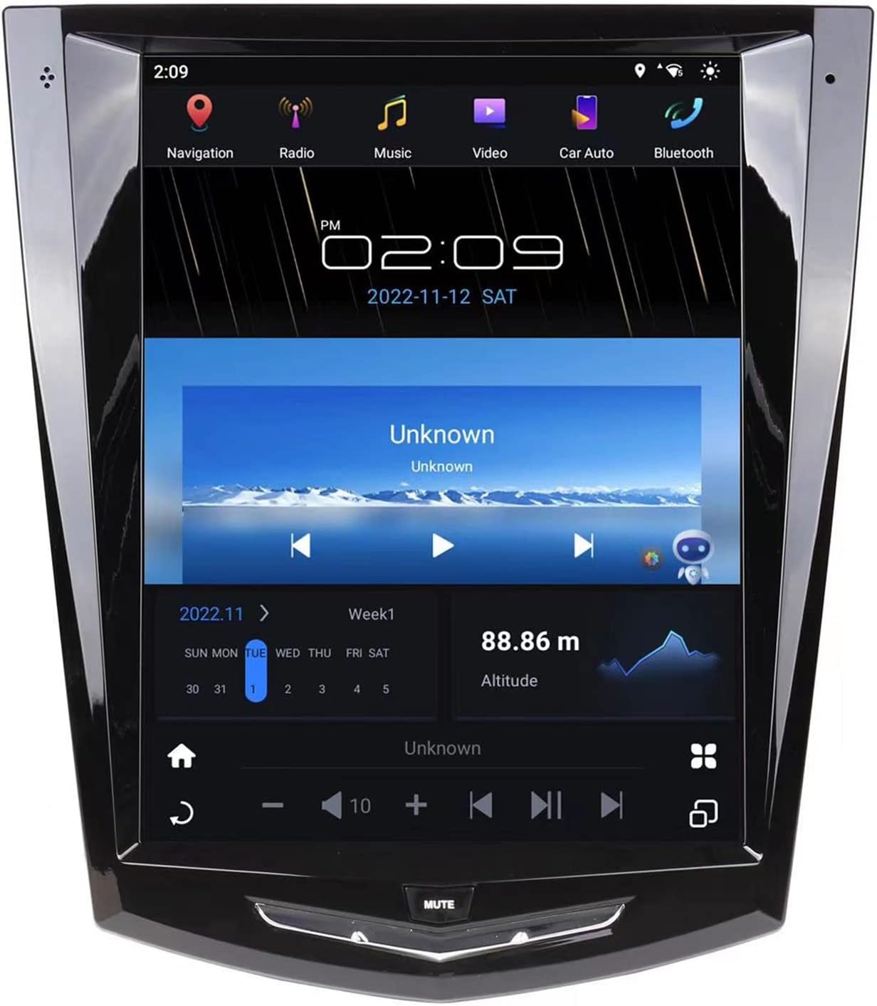 Amazon.com: NAKEVICH Qualcomm Android 11 Car Radio for Cadillac ATS CTS ...