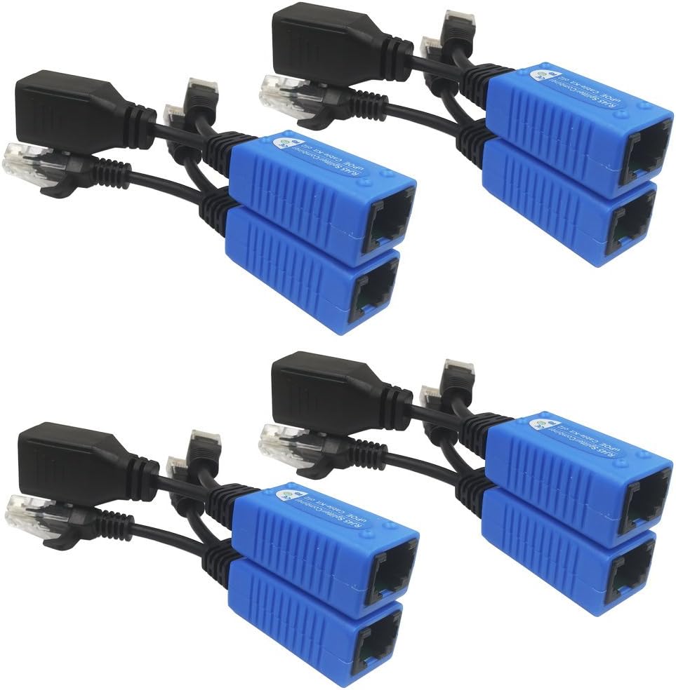 Amazon.com : AimHD 4 Pair RJ45 Ethernet Cable Combiner/Splitter Sharing ...