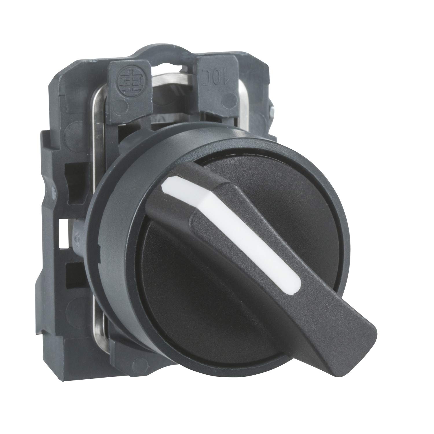 Schneider Electric, selector switch, Harmony XB5N/XB7N, plastic, black ...