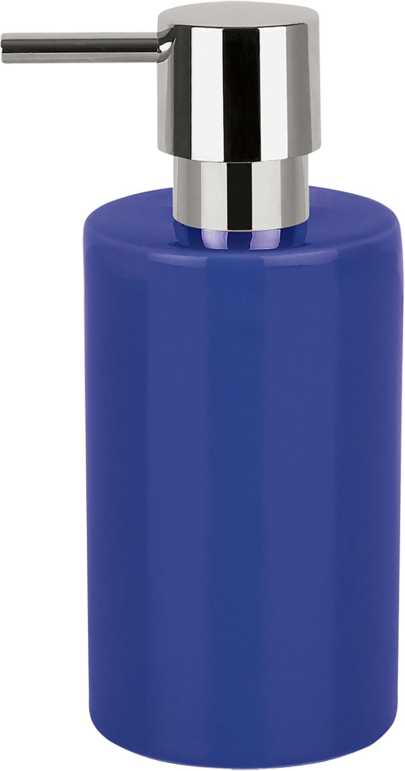Amazon.com: Spirella Tube Stoneware Soap Dispenser, Navy : Health ...