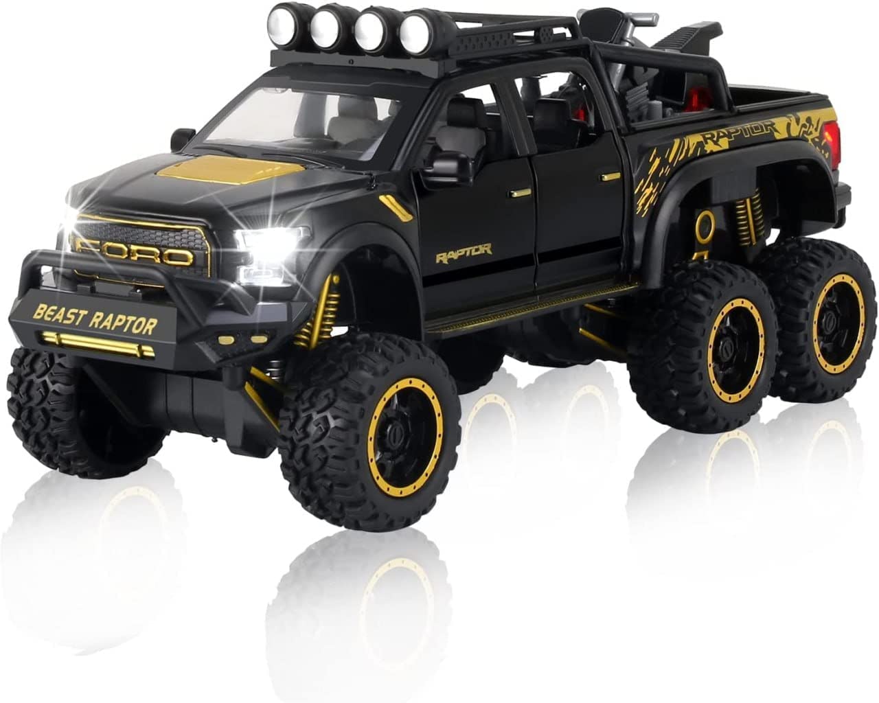 FREK SELAK Pickup Trucks for Boys F150 Raptor DieCast Metal Model Car ...