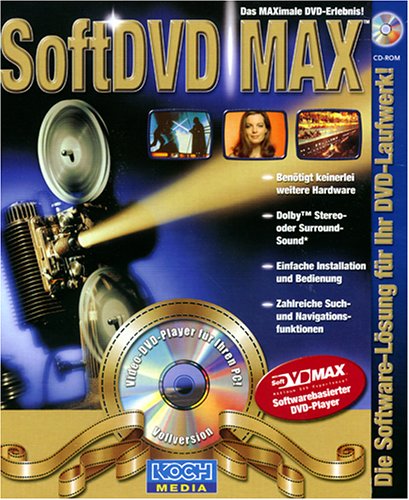 Amazon.co.jp: Soft DVD Max. CD- ROM fuer Windows 95/98 : 本