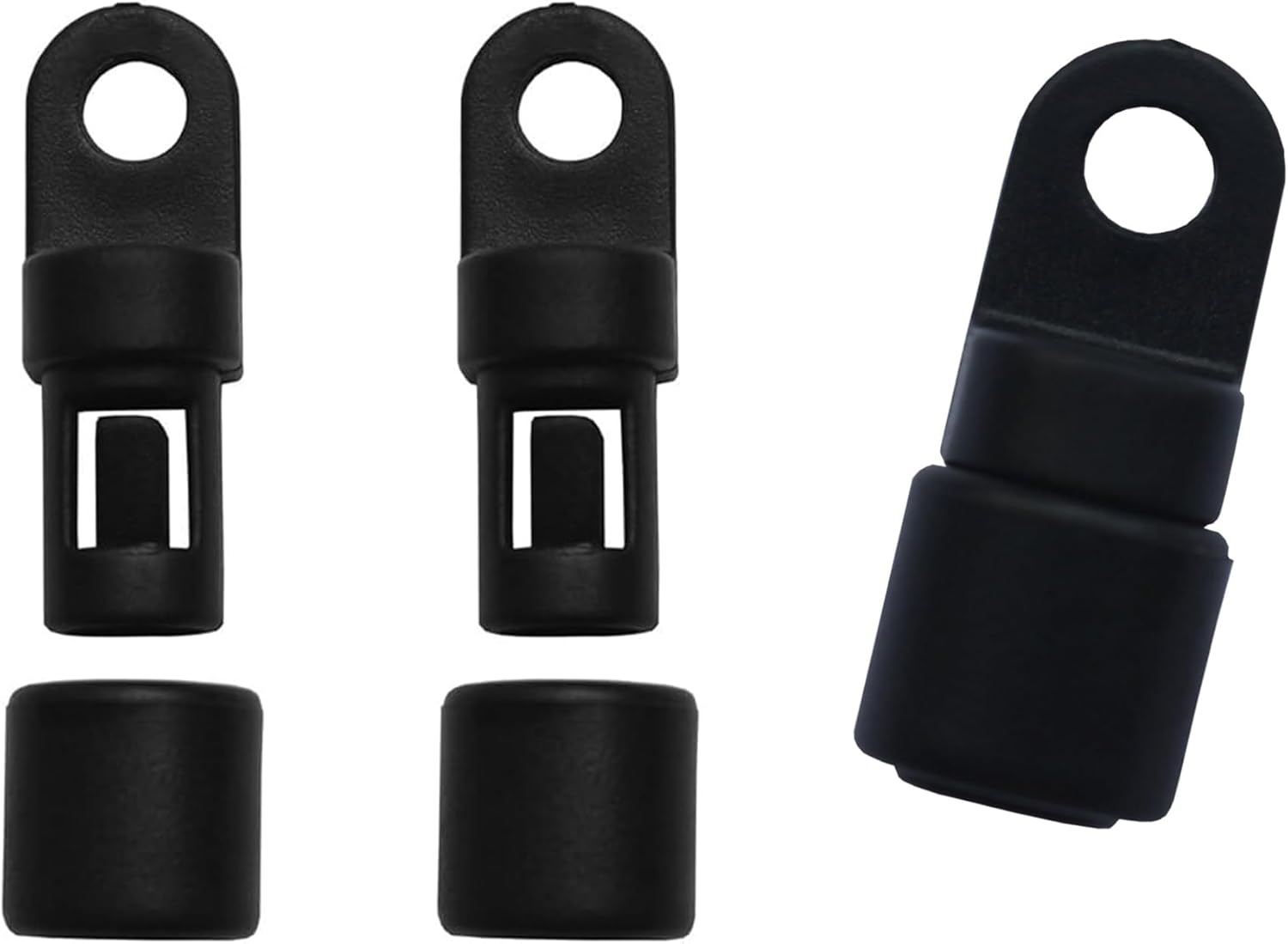 Bungee Shock Cord End Shock Cord Hooks 12pcs Bungee Terminal End Tabbed ...