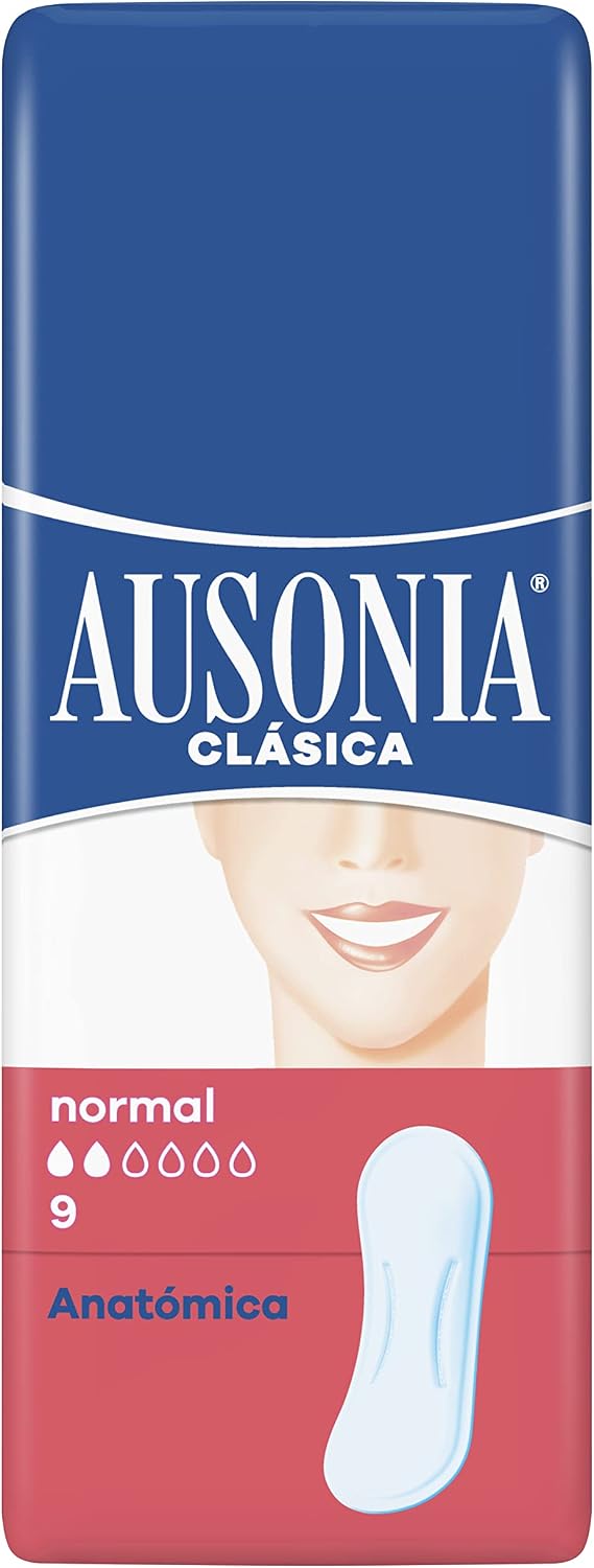 Ausonia Clásica Anatómica Compresas Higiénicas Sin Alas 14U : Amazon.es ...