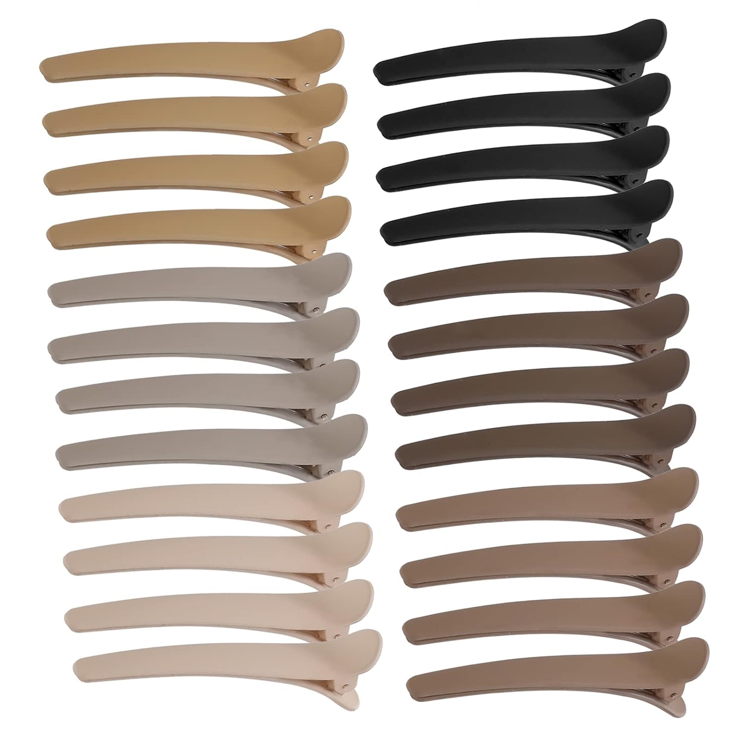 Amazon.com : 24 PCS Hair Sectioning Clips - Duck Billed Alligator Clips ...