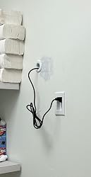 Amazon.com: 1.20" ID Cable Pass Through Wall Port 3 5/8" - 5 1/4" Wall ...