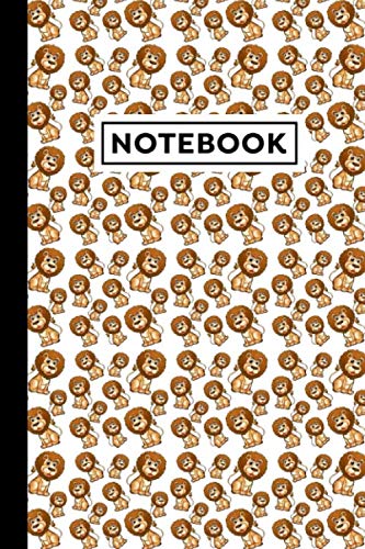 Notebook: Lion Notebook - Lion Themed Gift For Lion Lovers - Lion ...