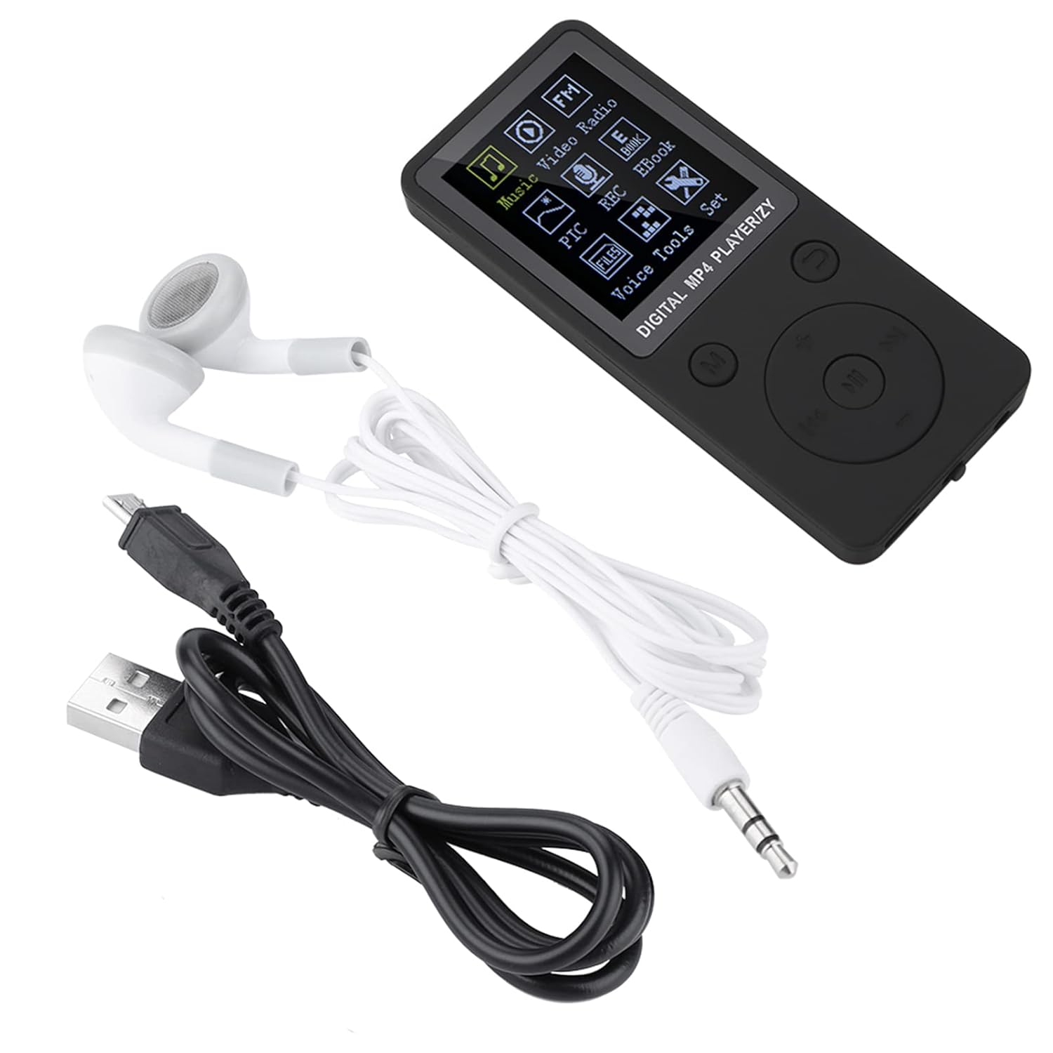 MP4 Player, Portable Mini MP4 Music Player Support 32GB TF Card, 1 ...