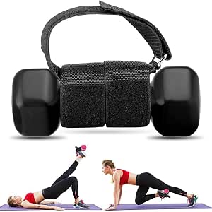 Dumbbell Foot Attachment, 2 Pcs Tibialis Trainer Strap Leg Lifting ...