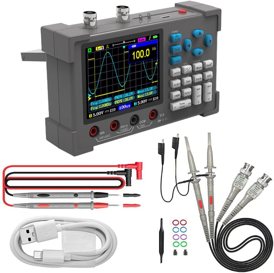 Amazon.com: ERYUE Oscilloscope, 3in1 Oscilloscope Multimeter Signal ...