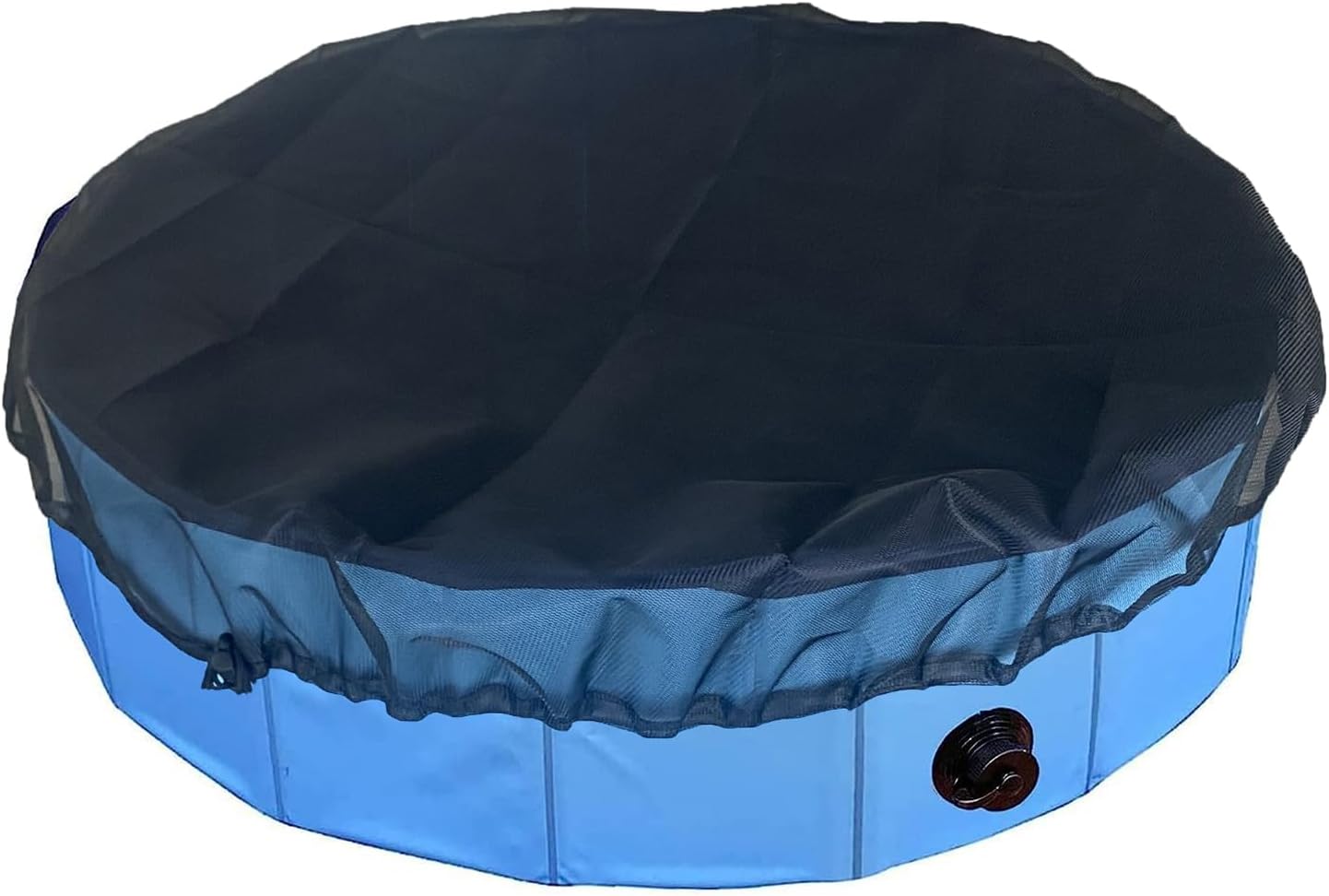 Amazon.com : 2PCS Folding Dog Pool Mesh Cover Breathable Round Pool ...