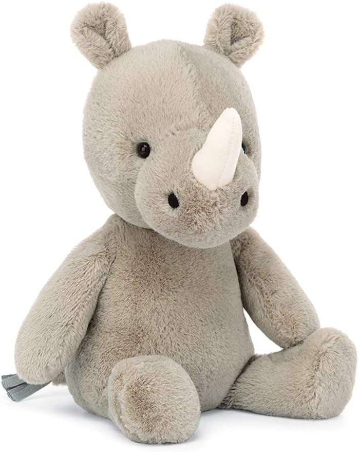 Amazon.com: Jellycat Nimbus Rhino Stuffed Animal : Toys & Games