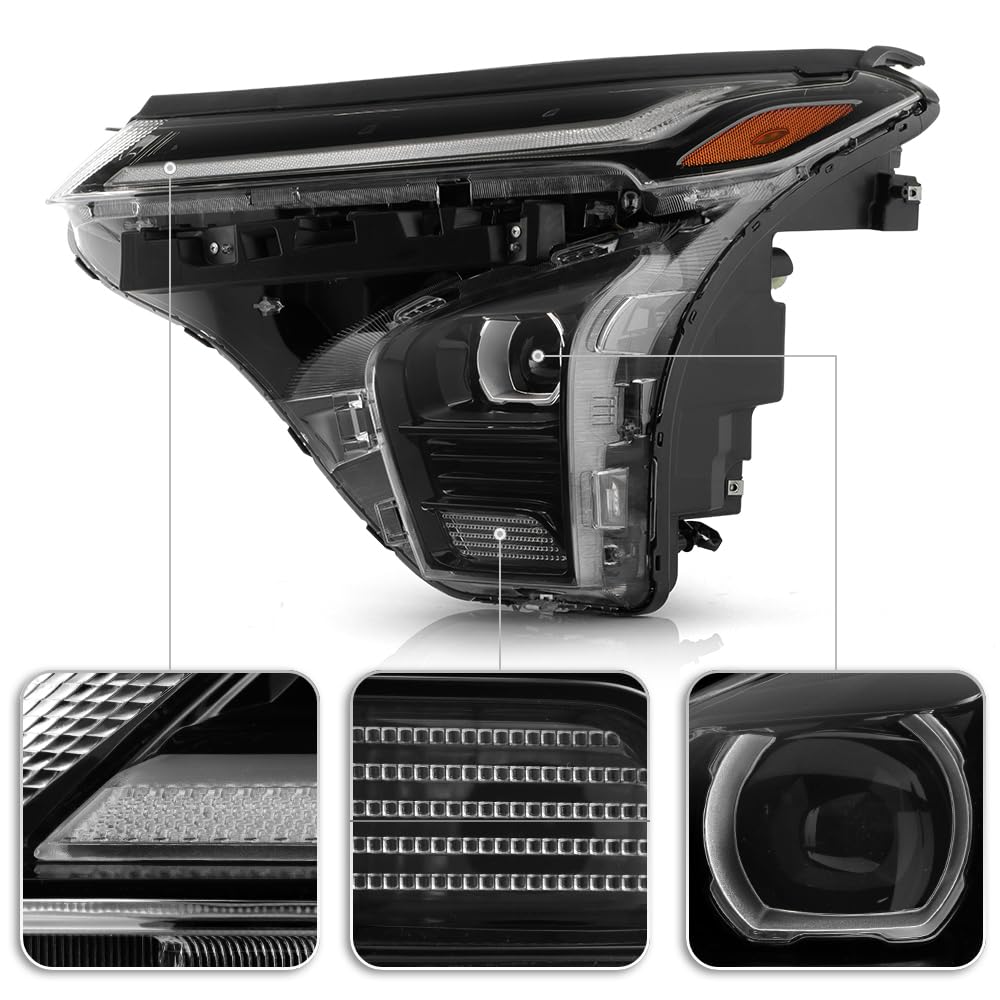 Snapklik.com : For 2024-2025 Chevy Trax Factory w/LED DRL Projector ...