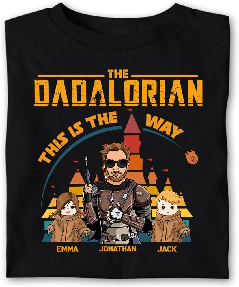 Bee Family Personalized Dadalorian Shirts for Men, The Dadalorian Shirt ...