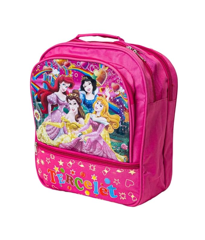 Tercelet Enchanting Pink Princess Kids Backpack | 17L School Bag with ...