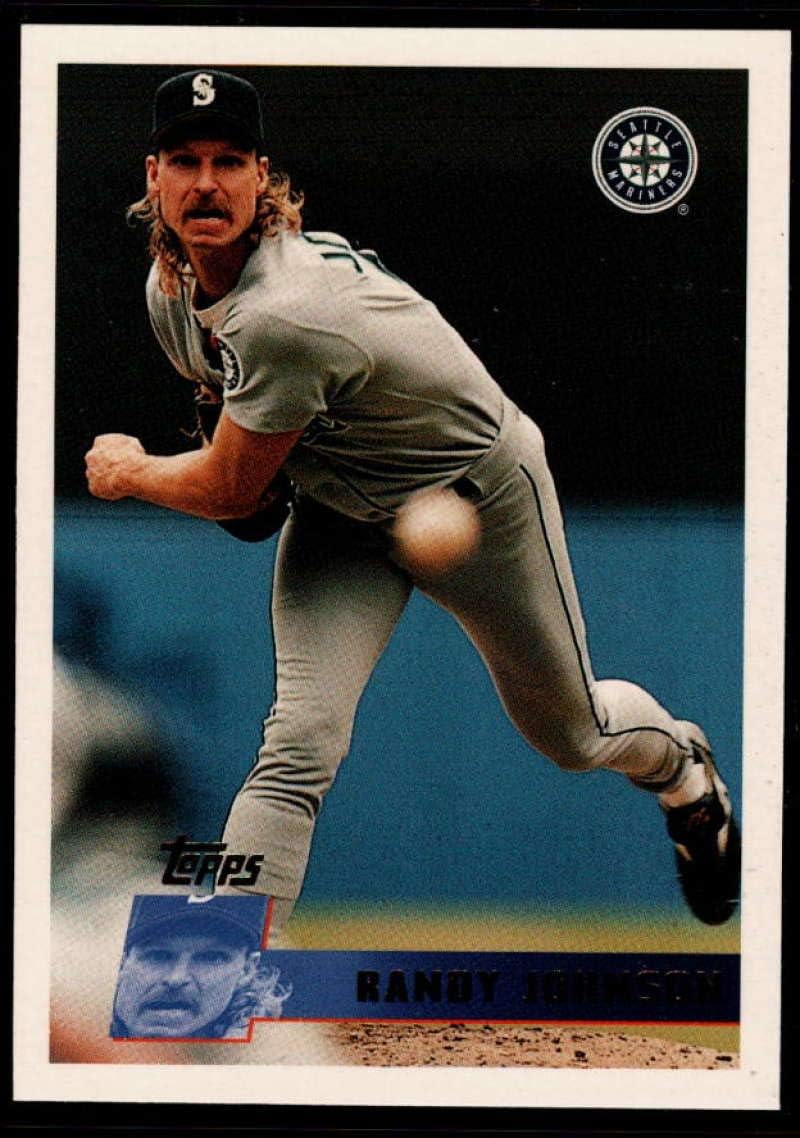 Amazon.com: Baseball MLB 1996 Topps #150 Randy Johnson VG Mariners ...