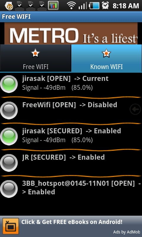 Free WIFI - App on Amazon Appstore