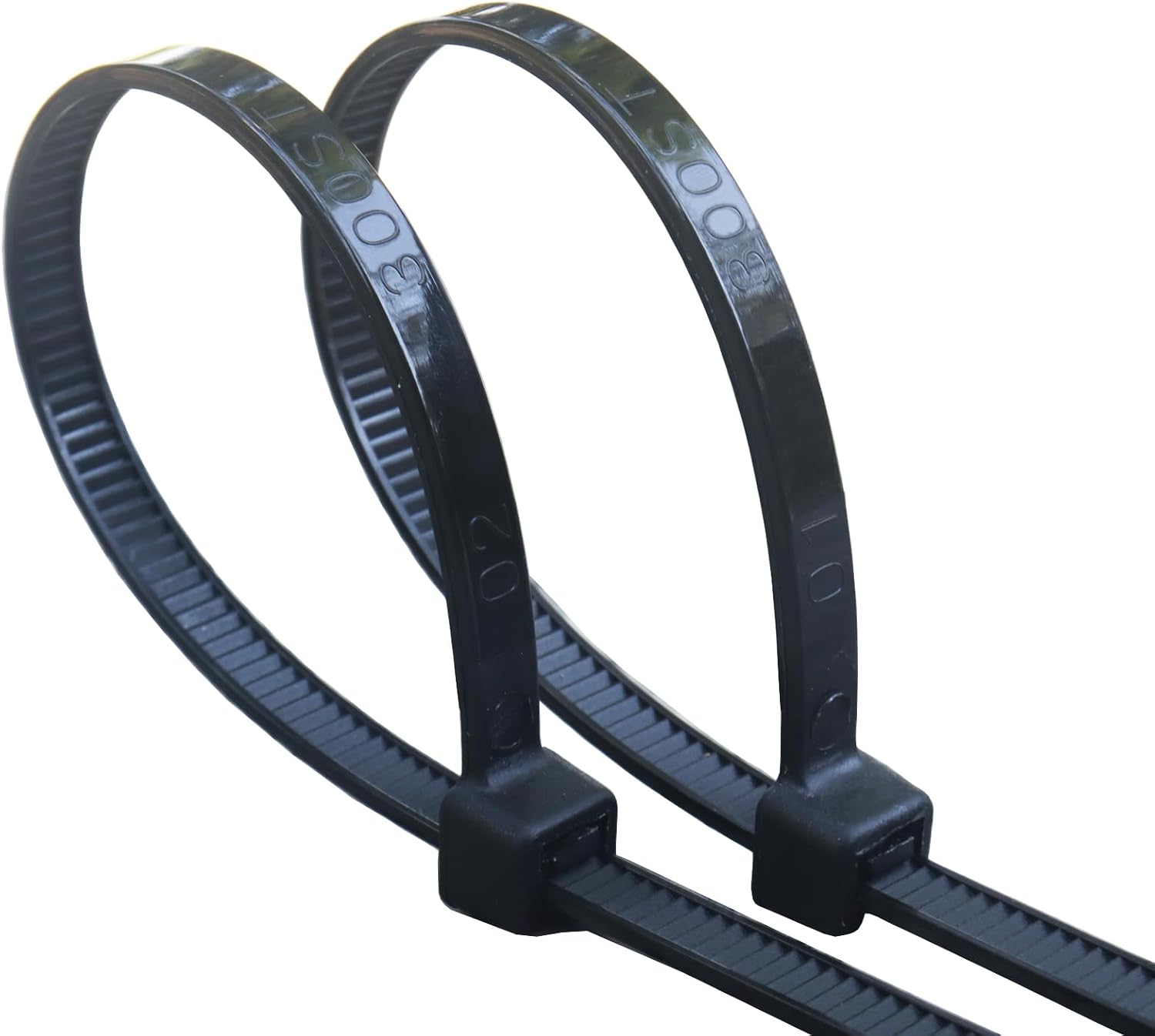Cable ties 14 inch black zip ties for outdoor use 100 pcs strong long ...