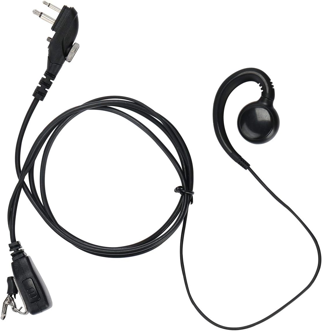 Amazon.com: KS K-STORM Ear Hook Earpiece Headset with Mic Compatible ...