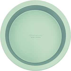 Amazon.com: KitchenAid 9in Nonstick Aluminized Steel Round Cake Pan ...