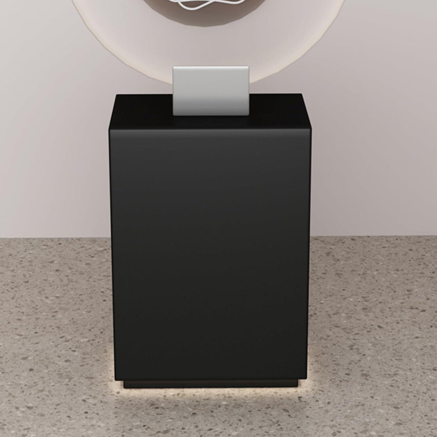 Amazon.com: Modern LED-Lit Reception Desk - Compact and Stylish Office ...