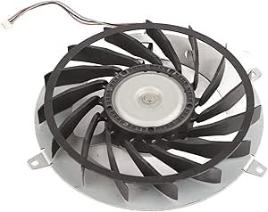 Generic 18cm PS3 Cooling Fan Replacement Kit, Alloy Fan, 15 Blades, 12V ...