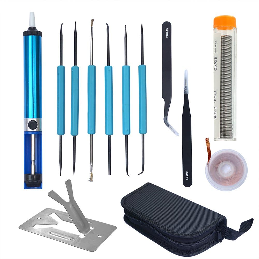 Amazon.com: Desoldering Pump Sywon Iron Soldering Welding Aid Kit DIY ...