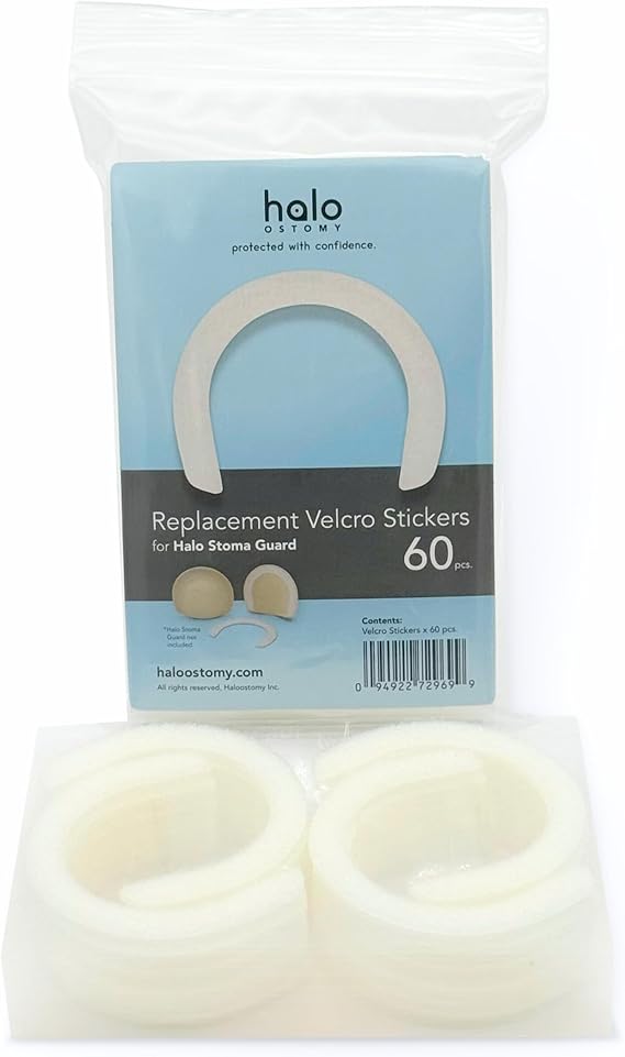 Amazon.com: Halo Ostomy Replacement Stickers for Halo Stoma Guard - 60 ...
