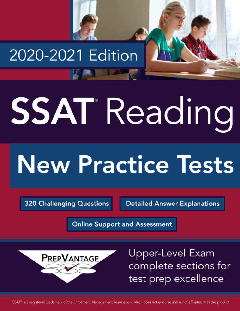 SSAT Reading: New Practice Tests, 2020-2021 Edition: PrepVantage ...