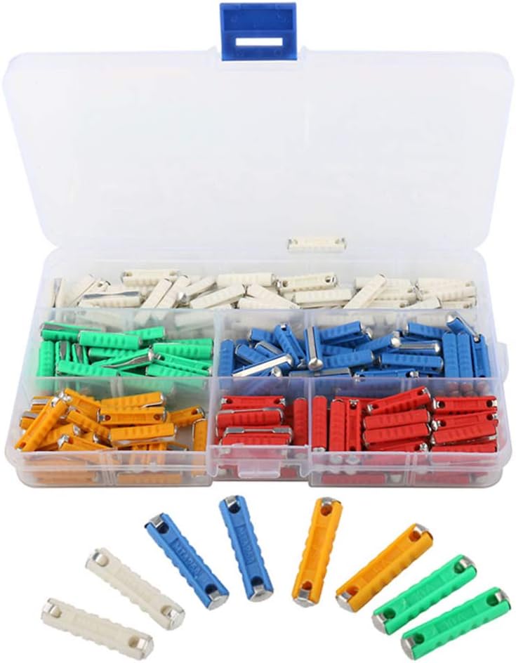 Amazon.com: 200pcs Classic Car Torpedo Ceramic Fuses 5A 8A 10A 16A 25A ...