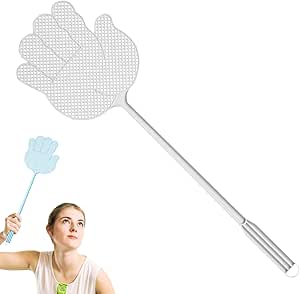 Amazon.com: Flyswatter - Heavy Duty Fly Swatter, Multi-Functional Long ...