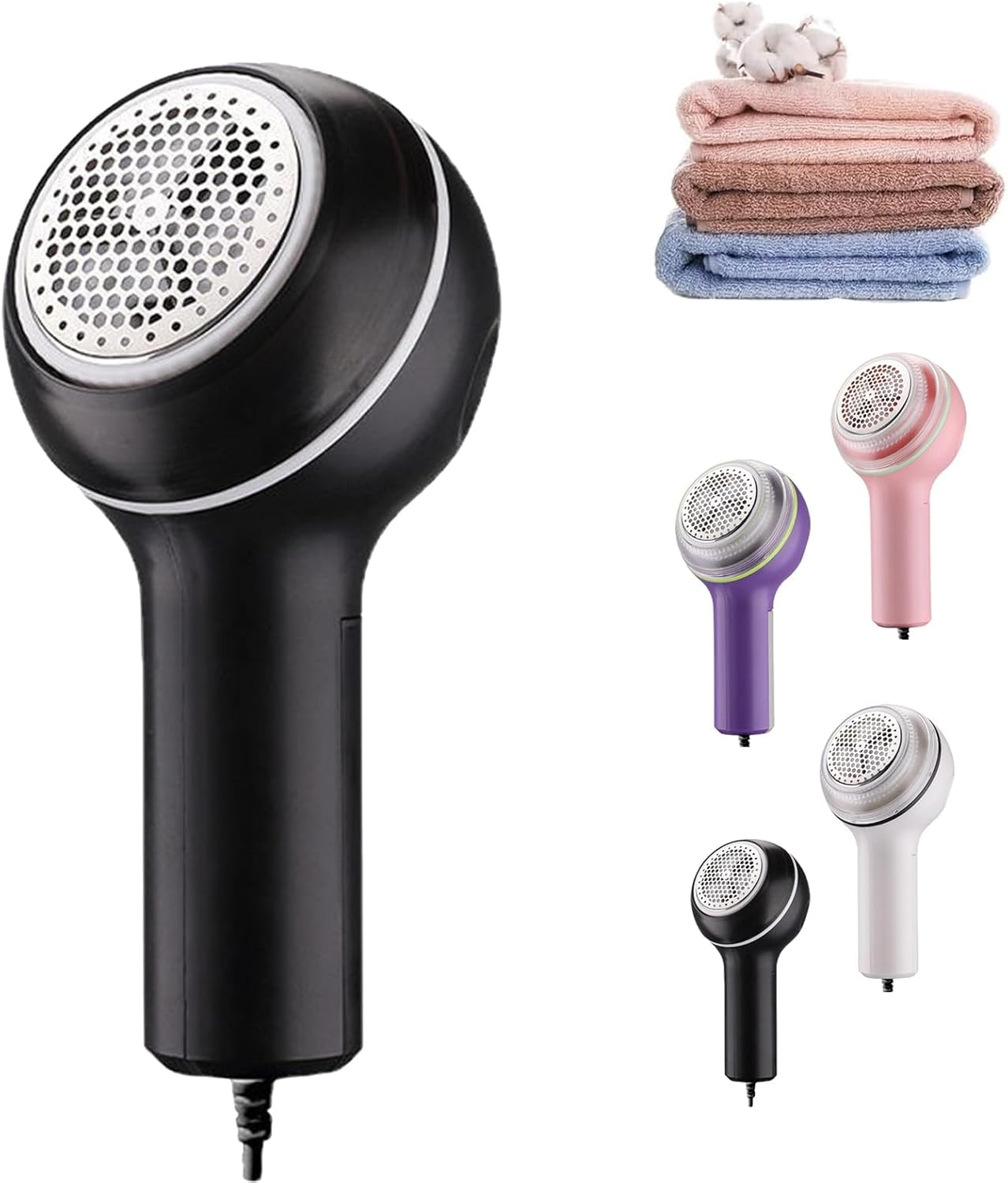 Amazon.com: Electric Automatic Portable Fabric Shaver Clothes Lint ...