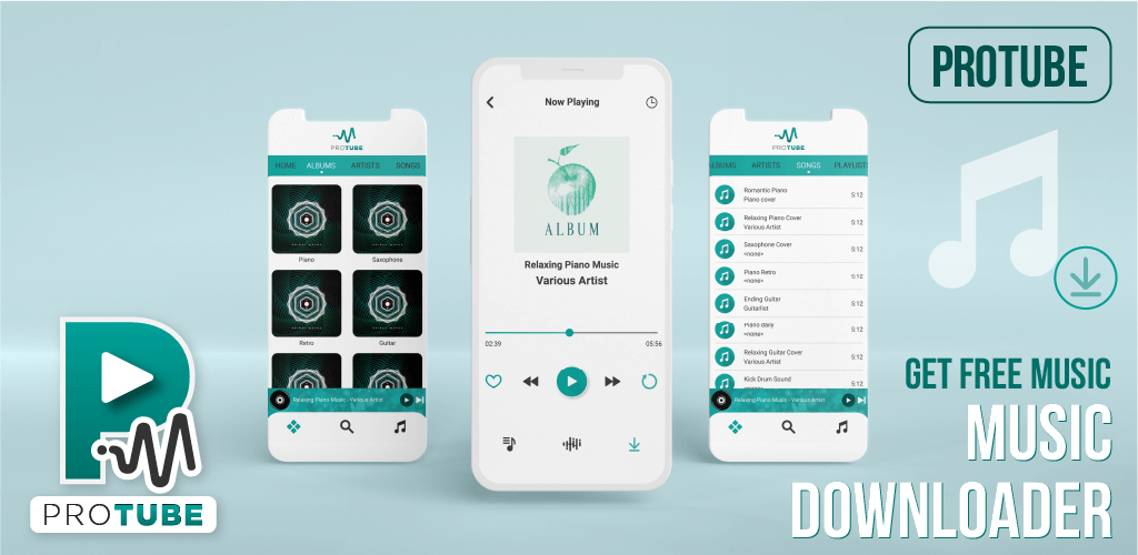 Protube: Music Streaming & Download - Vanced Mp3 Player Free - App on ...