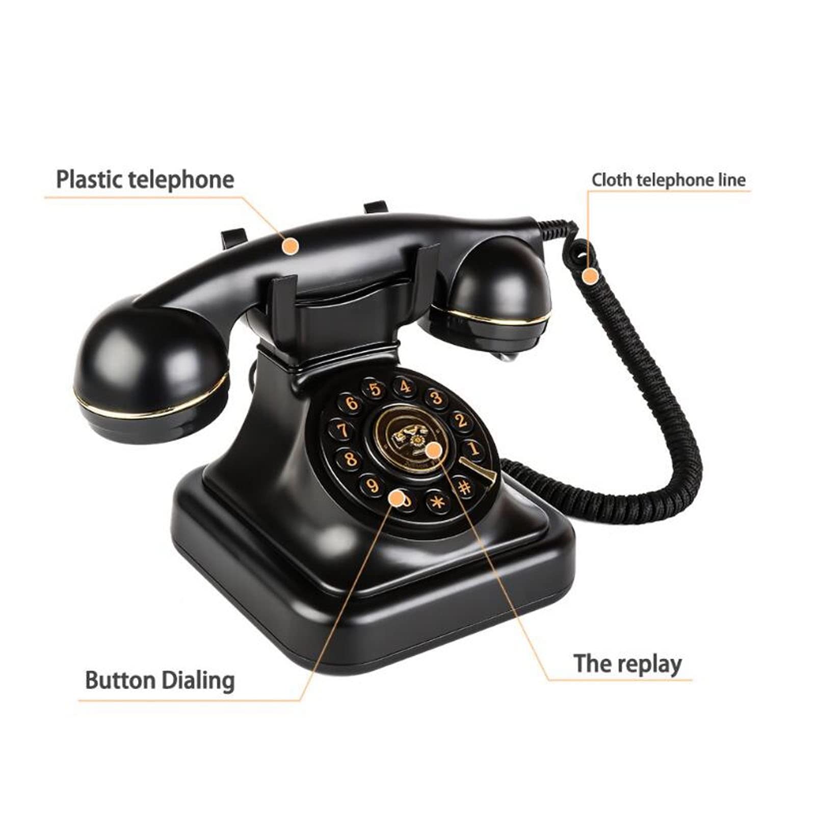 Old Style Cordless Phones Vtech | Retro Design Cordless Phone
