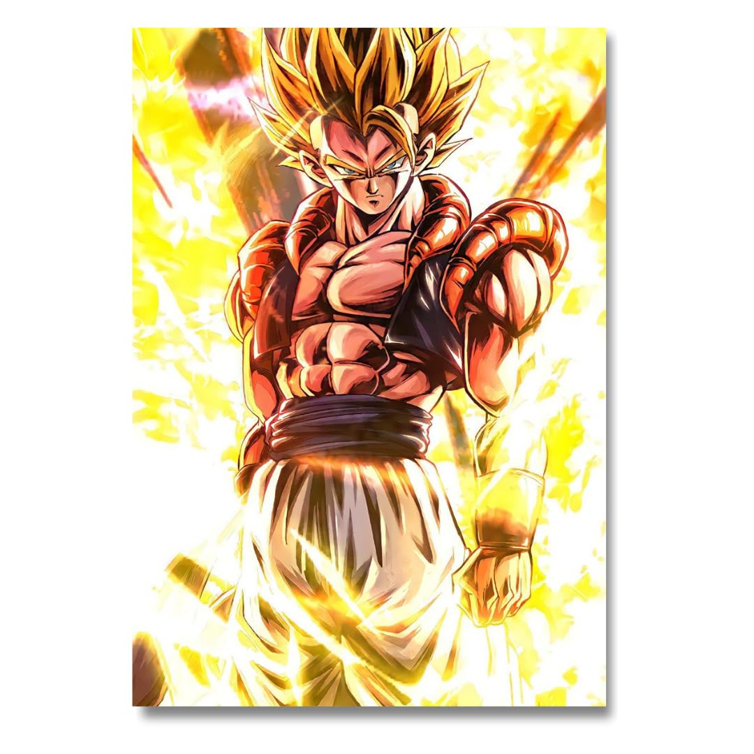 Gogeta | Dragon Ball Z Posters for Wall | A3 and A4 sizes | 400 GSM ...