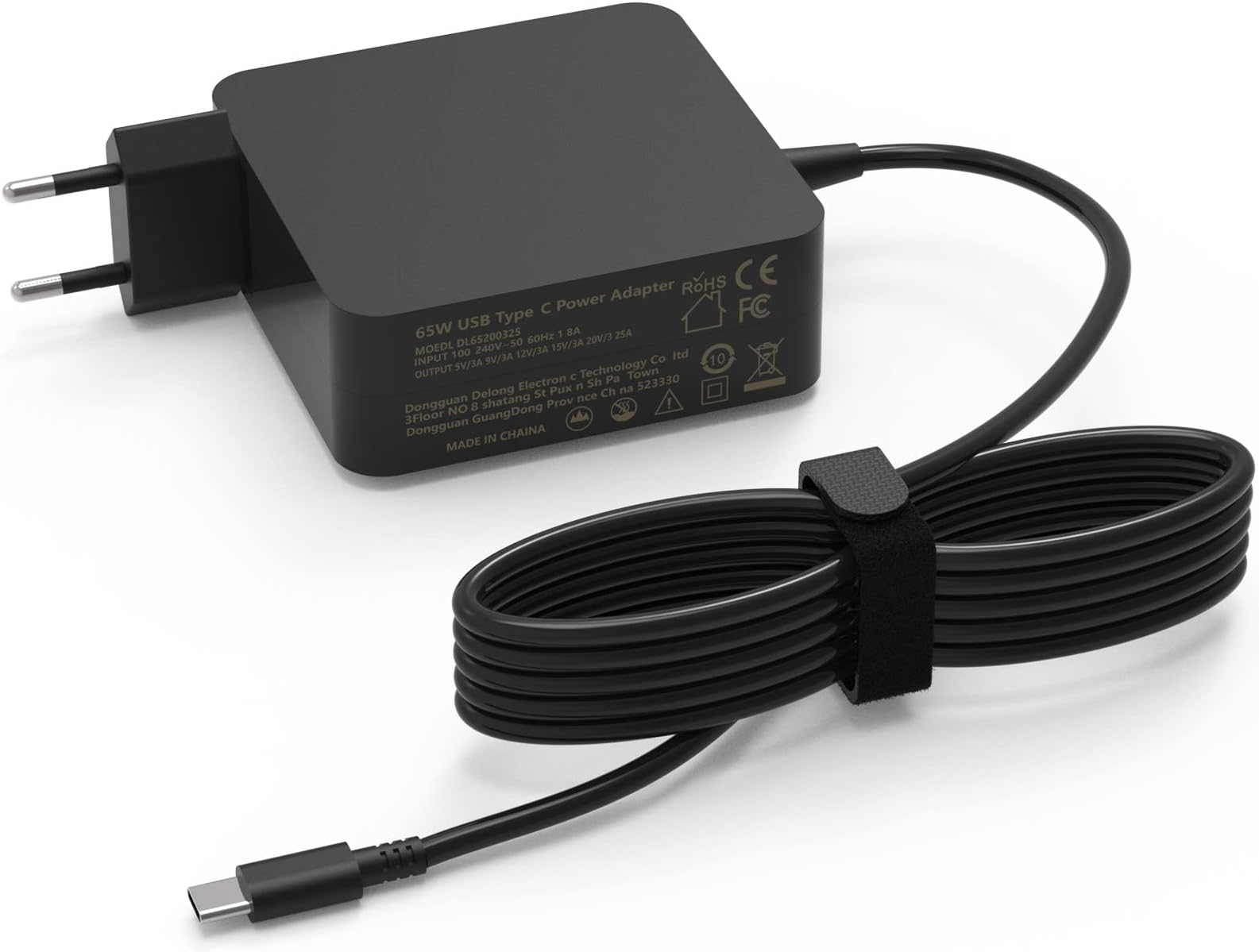 HP Alimentatore Laptop USB-C GaN da 65 W, Compatibile con PC HP dotati ...