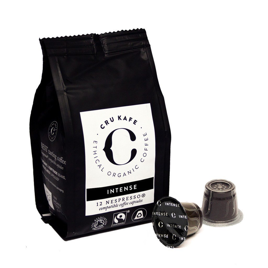 Amazon.com: CRU Kafe Nespresso Compatible Capsules Organic Coffee ...