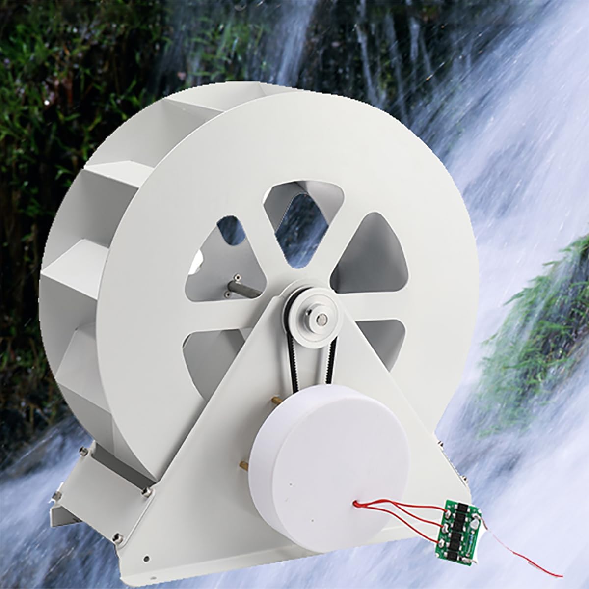 Amazon.com: Micro Hydroelectric Turbine Generator, 100W Low-Speed Hydro ...