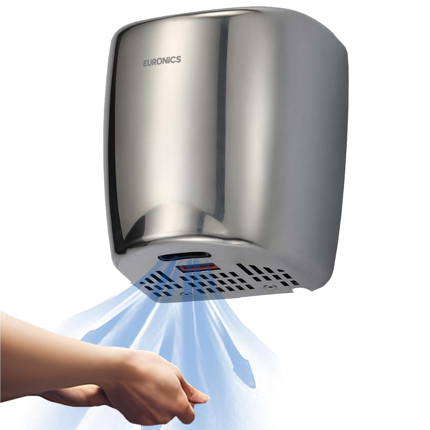 Euronics Automatic Hand Dryer for Bathroom | Stainless Steel | Super ...